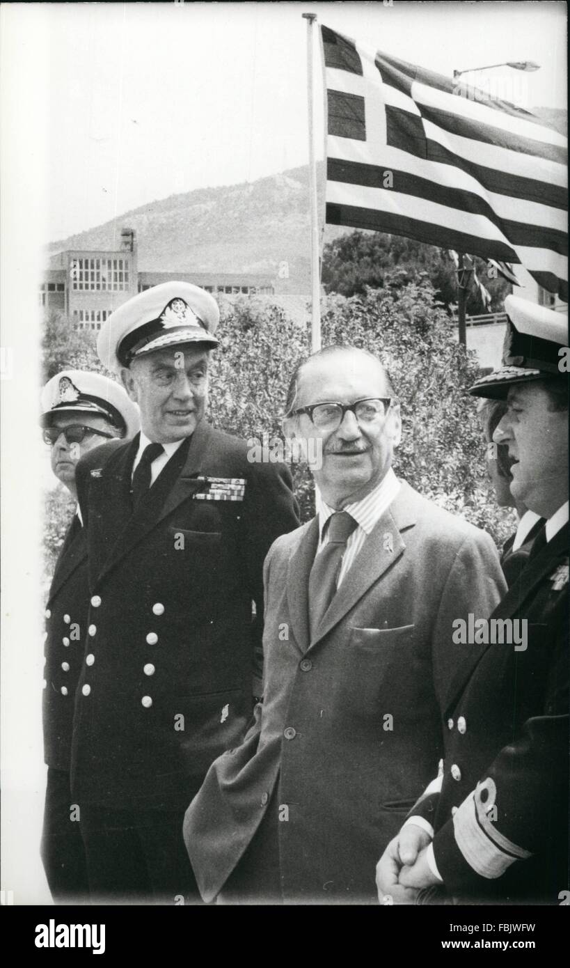 1958 - Greek Defence Minister Navy Chief Admiral Spyros Evangelos ...