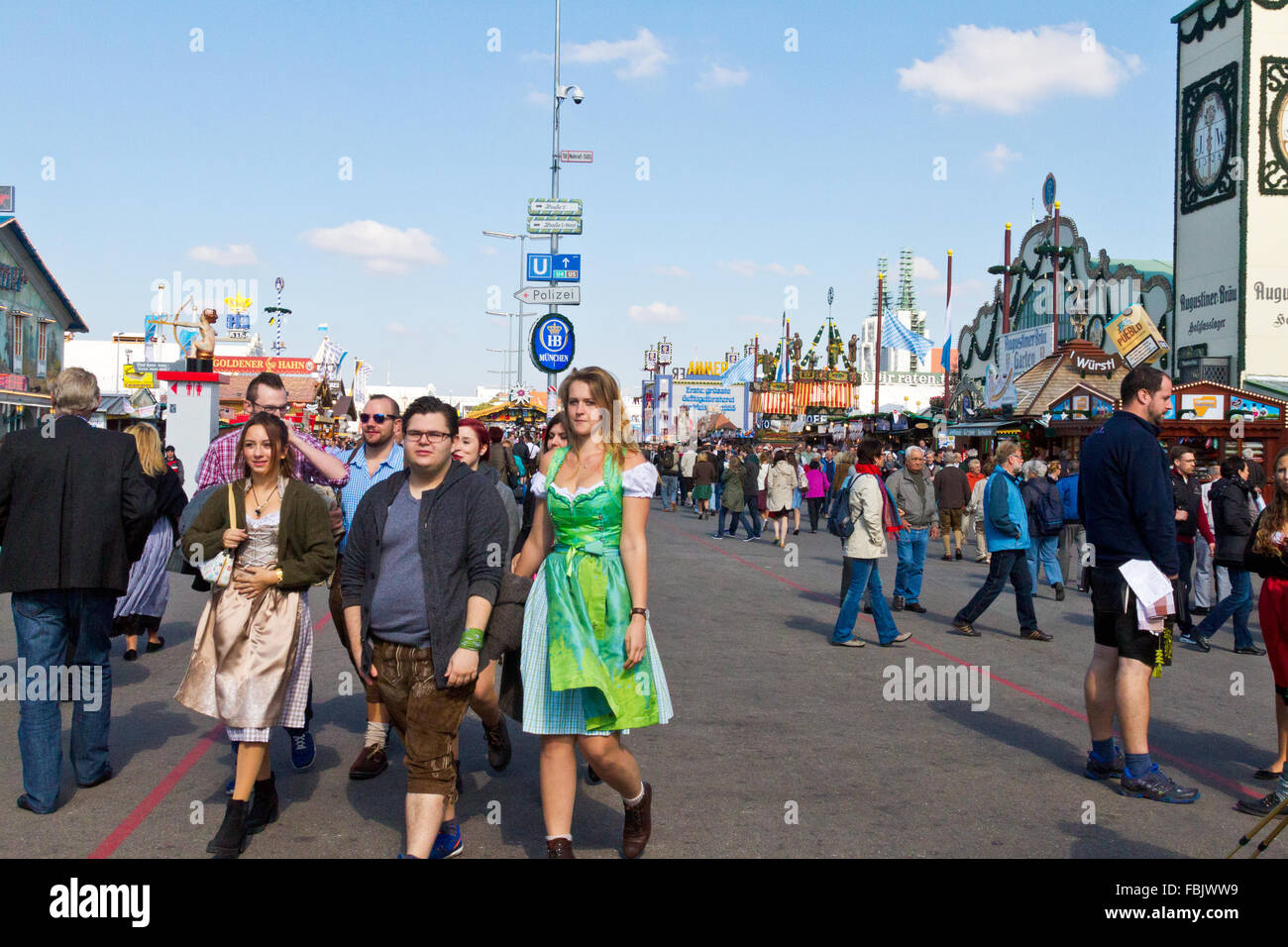 Girls oktoberfest munich germany hi-res stock photography and images ...