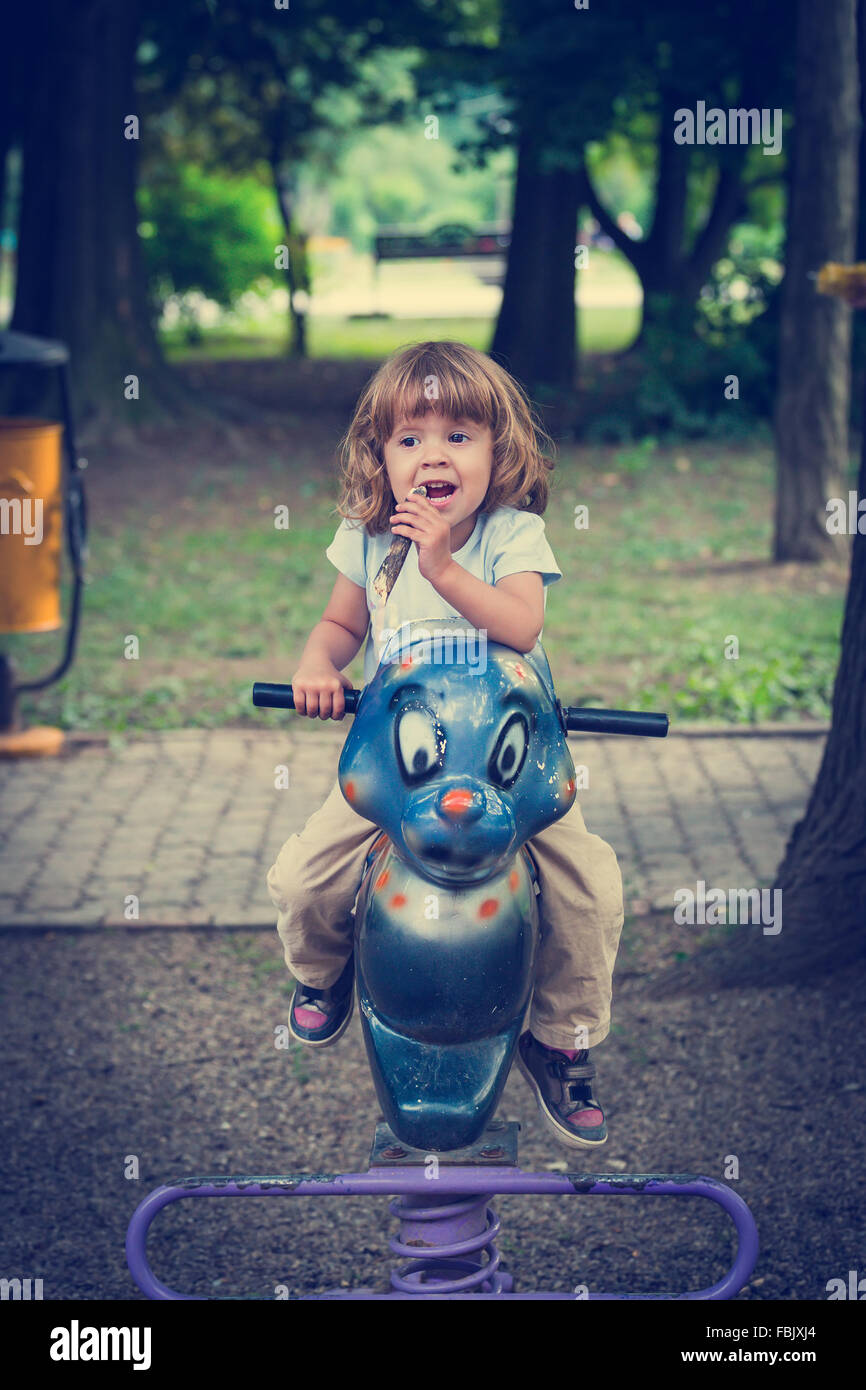 Child singing outside microphone hi-res stock photography and images ...