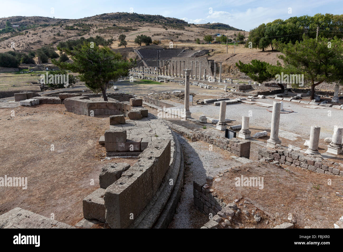 Sanctuary of asclepion asclepium pergamon hi-res stock photography and ...