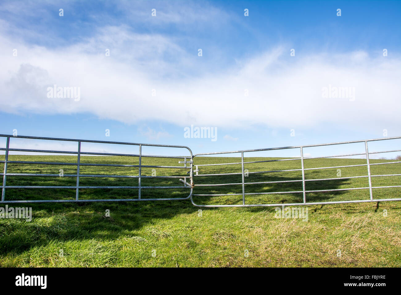 Metal gates hi-res stock photography and images - Alamy