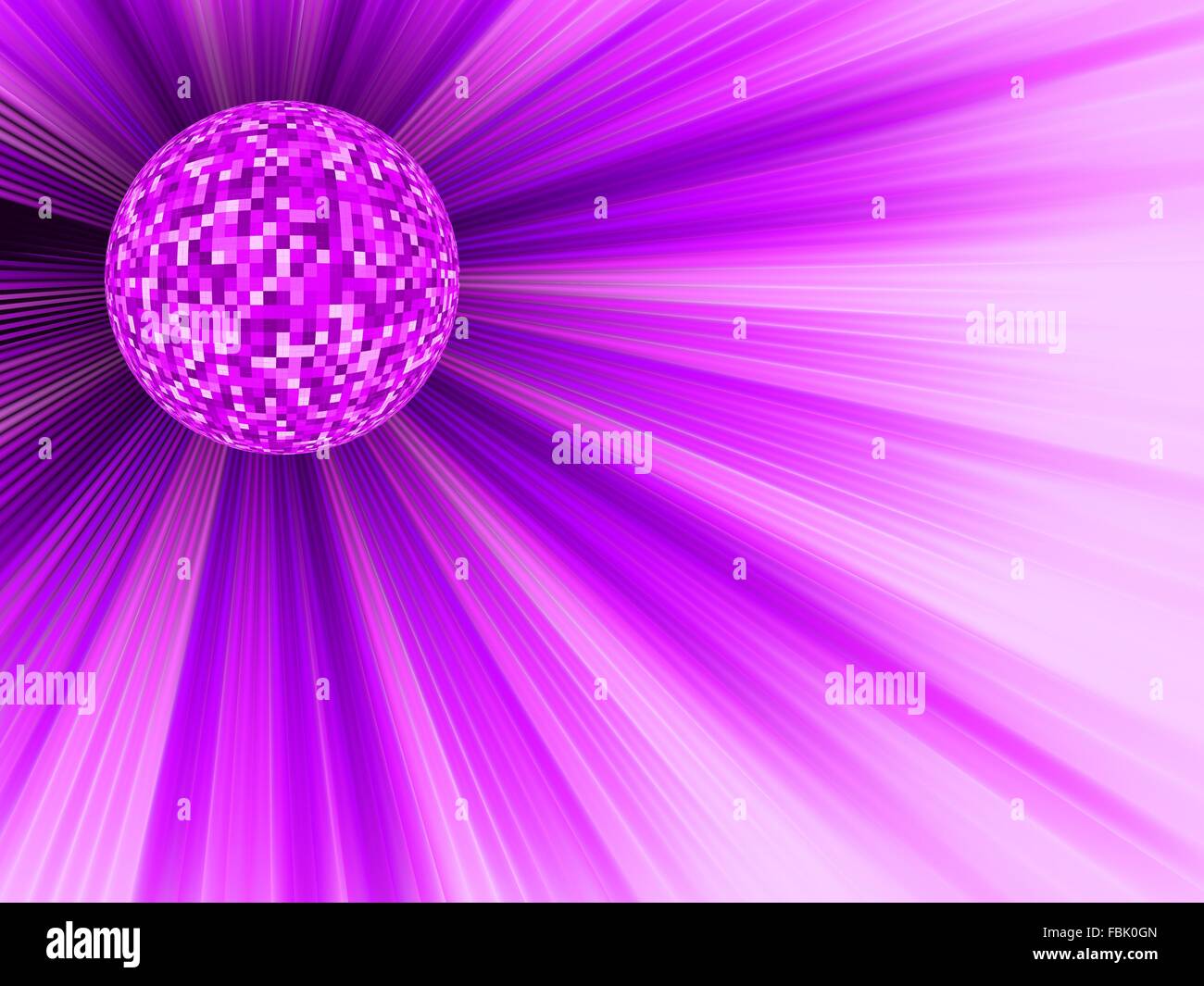 Party Banner with Disco Ball. EPS 8 Stock Vector Image & Art - Alamy