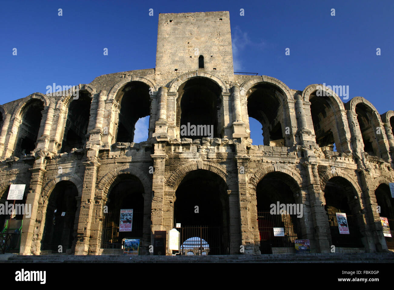 Arles Roman Amphitheatre, France Stock Photo - Alamy