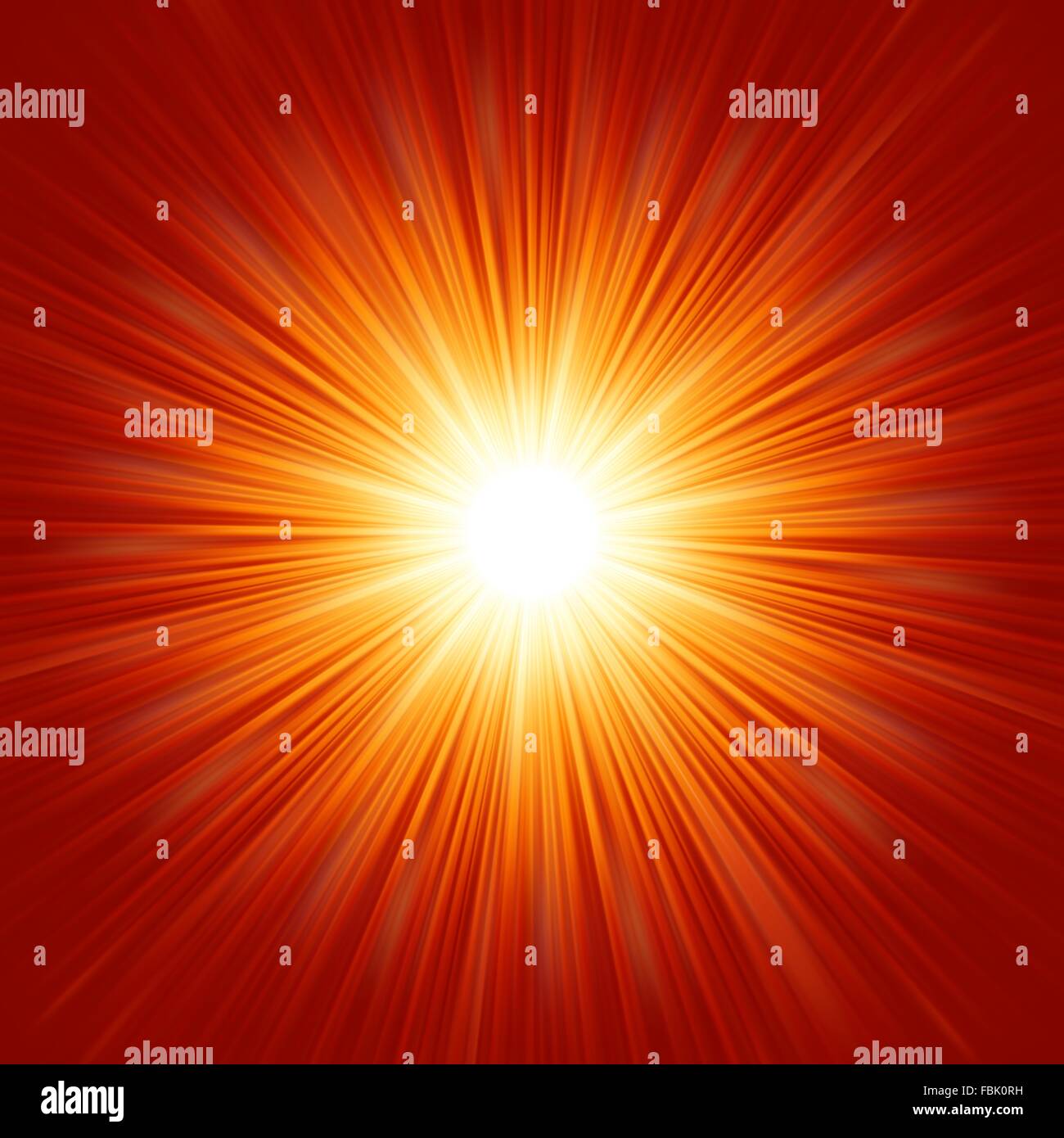 Star burst red and yellow fire. EPS 8 Stock Vector Image & Art - Alamy