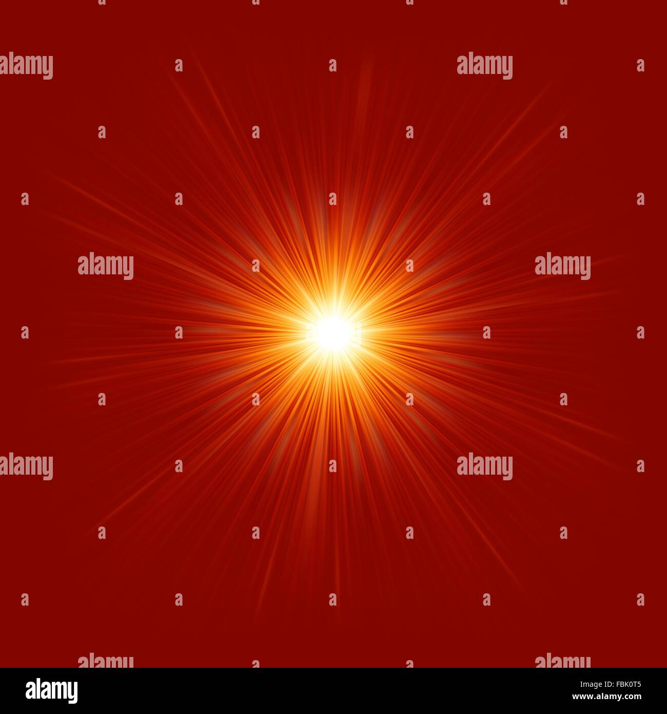 Star burst red and yellow fire. EPS 8 Stock Vector Image & Art - Alamy