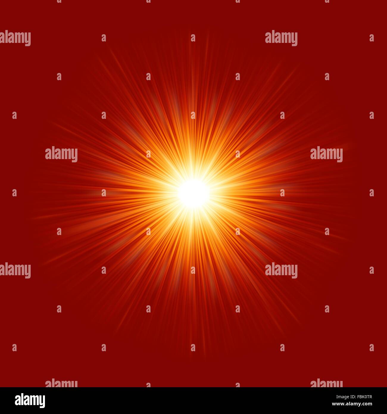 Star burst red and yellow fire. EPS 8 Stock Vector Image & Art - Alamy