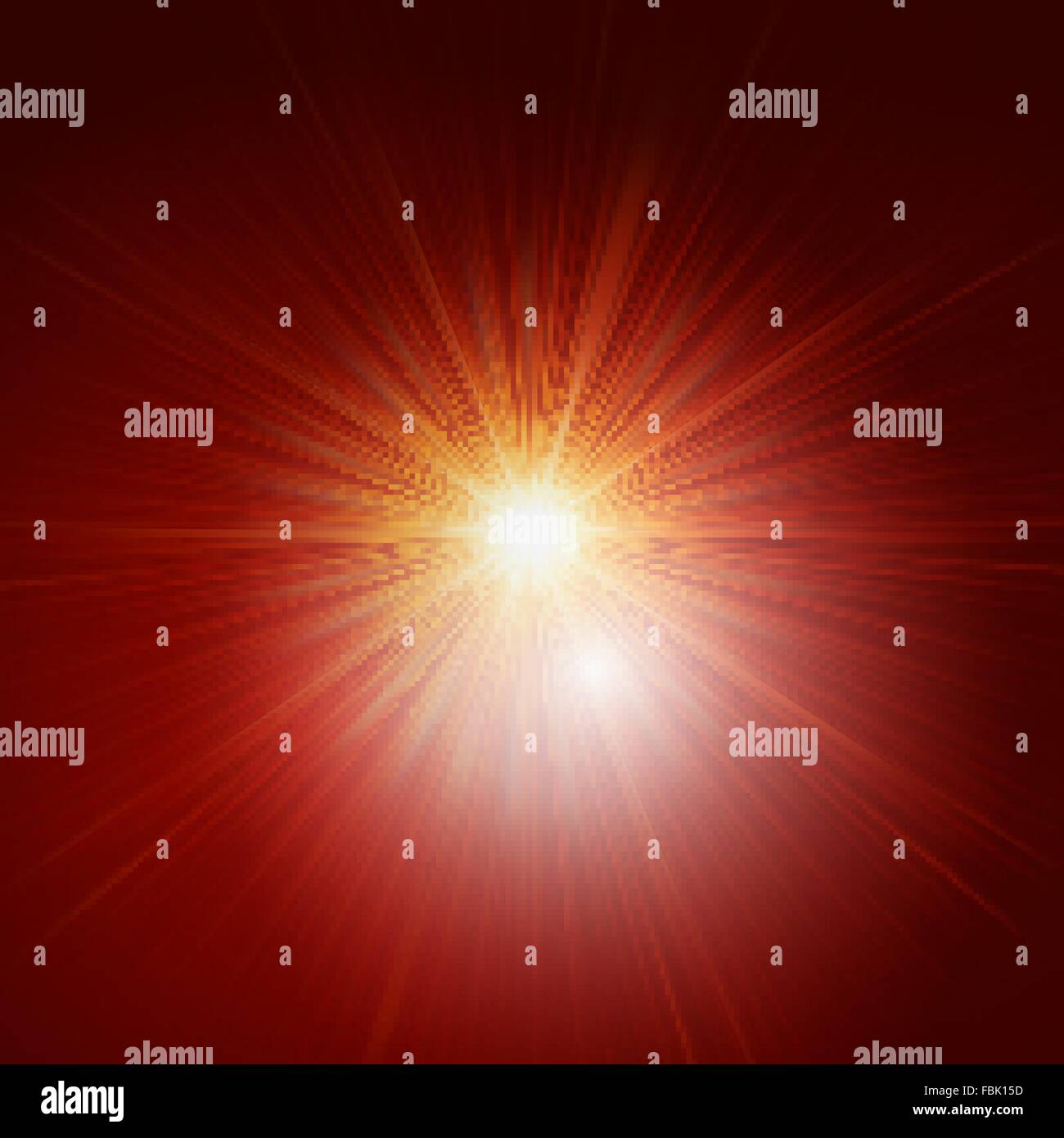 Star burst red and yellow fire. EPS 10 Stock Vector Image & Art - Alamy