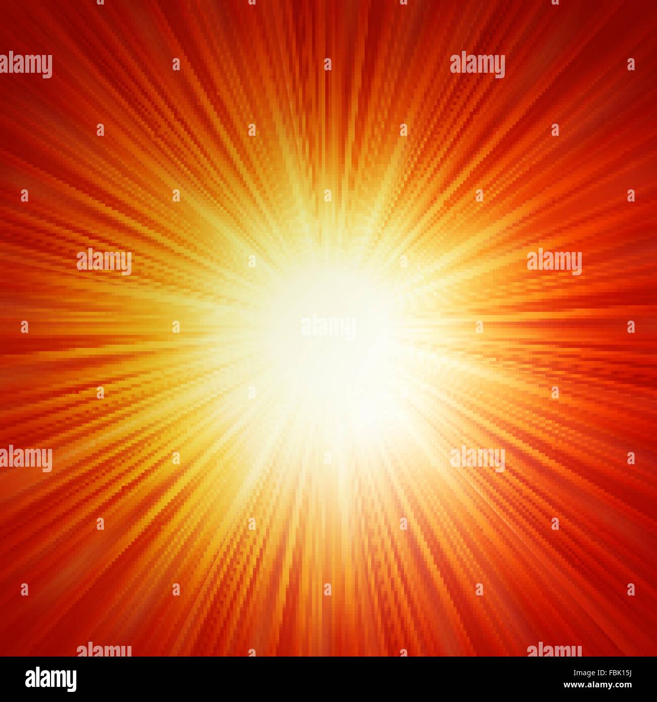 Star burst red and yellow fire. EPS 10 Stock Vector Image & Art - Alamy