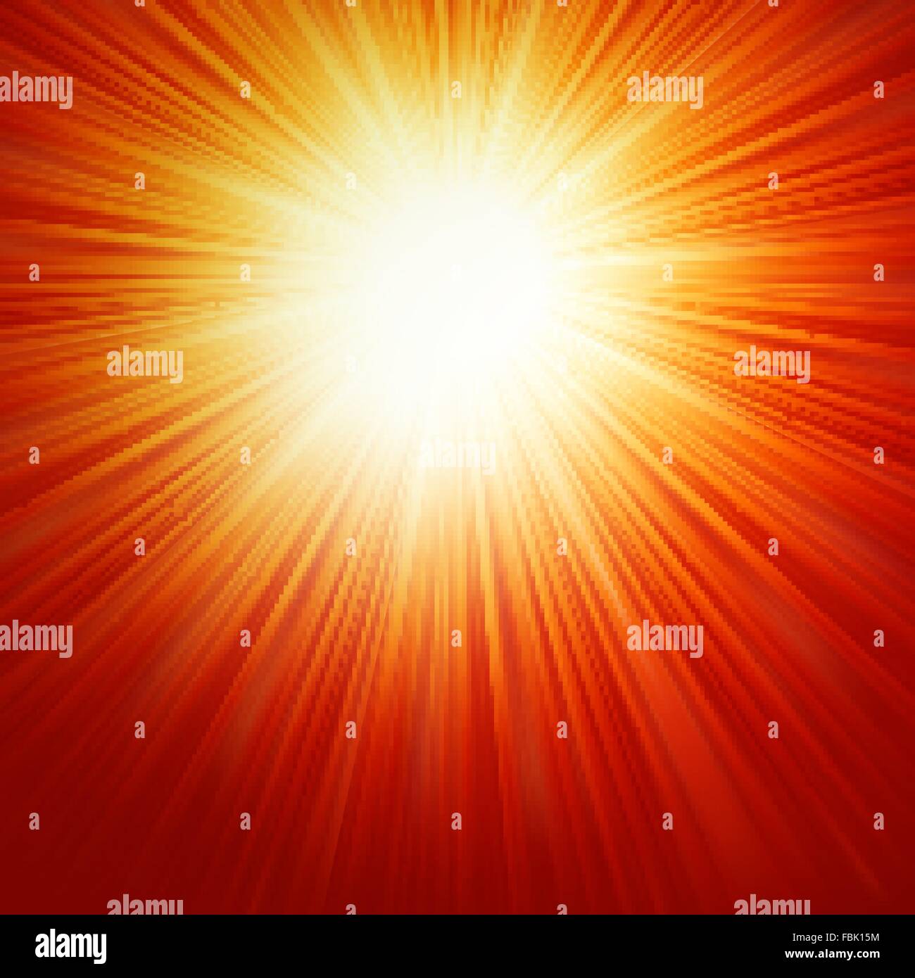 Star burst red and yellow fire. EPS 10 Stock Vector Image & Art - Alamy