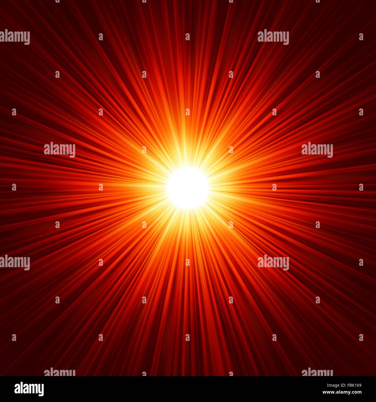 Star burst red and yellow fire. EPS 10 Stock Vector Image & Art - Alamy
