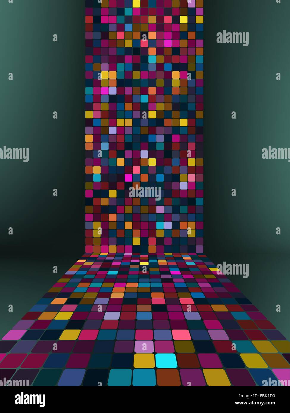 Blue sparkling lights festive Stock Vector Images - Alamy