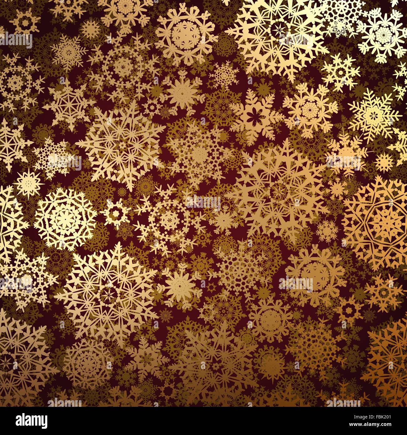 Christmas pattern snowflake background. EPS 8 Stock Vector Image & Art ...