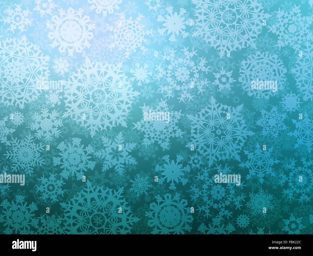 Blue Abstract with glow snowflakes. EPS 8 Stock Vector Image & Art - Alamy