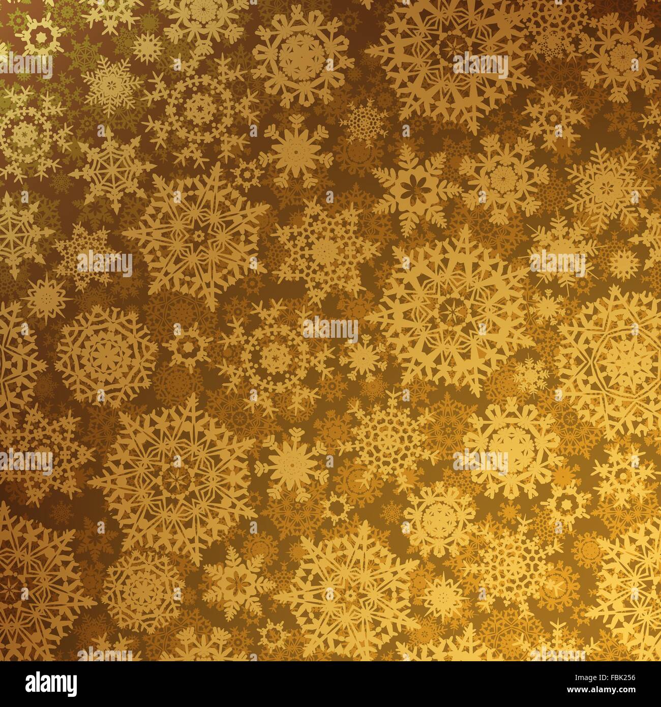 Beautiful golden xmas background. EPS 8 Stock Vector Image & Art - Alamy