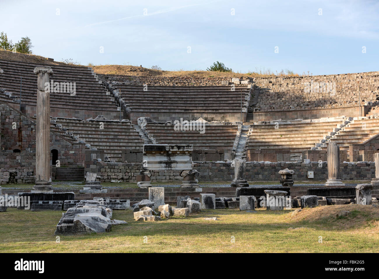 Sanctuary of asclepion asclepium pergamon hi-res stock photography and ...