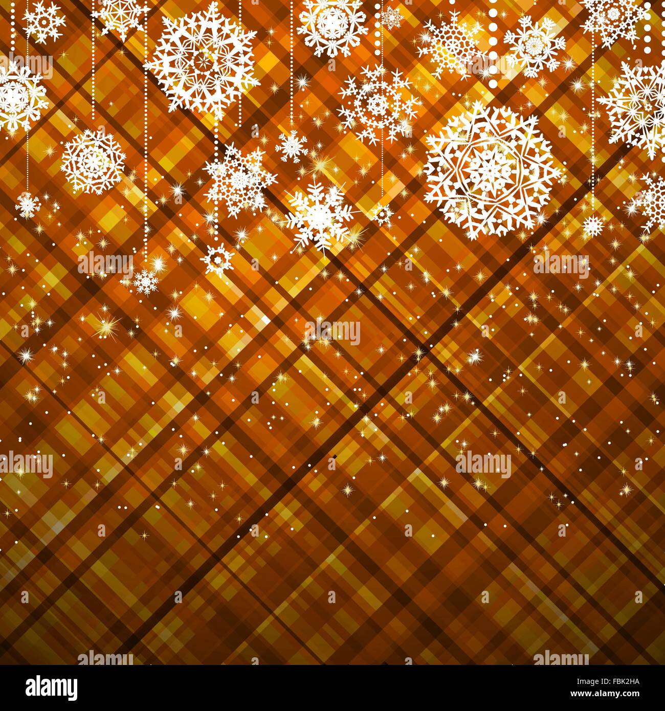 Orange christmas background. EPS 8 Stock Vector Image & Art - Alamy