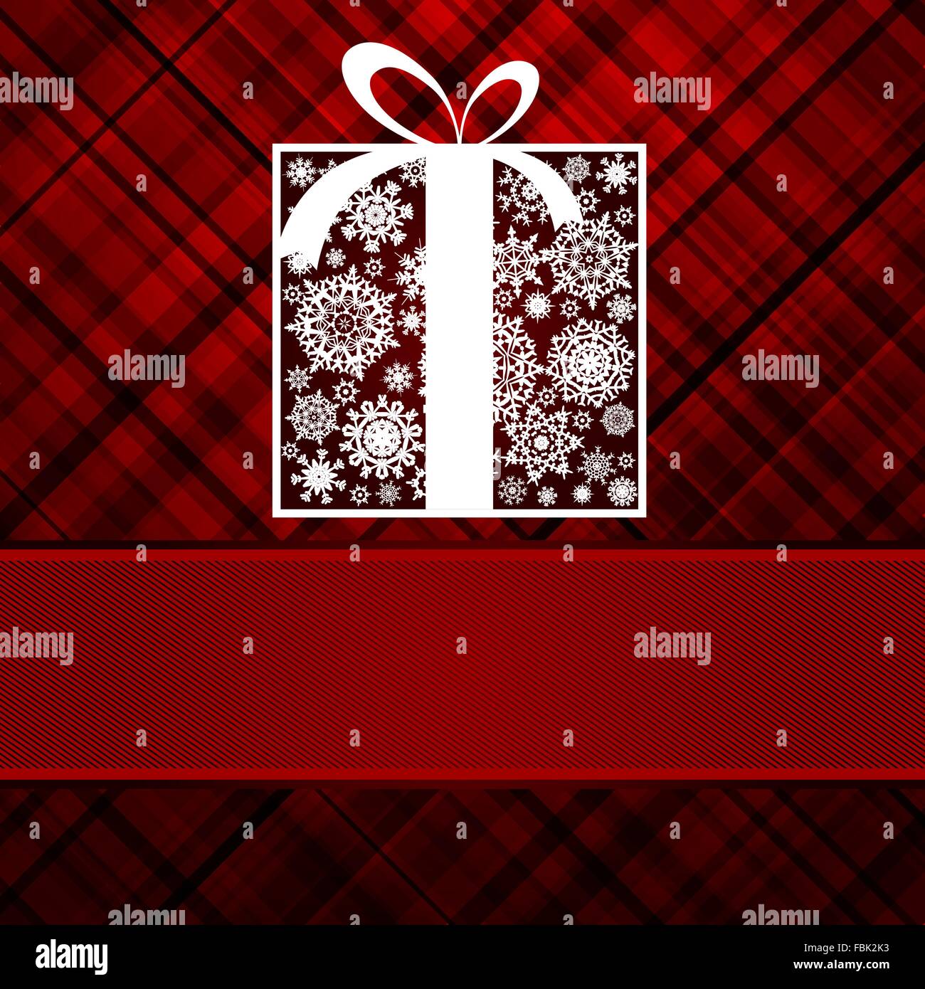 Greeting red card bow Stock Vector Images - Alamy