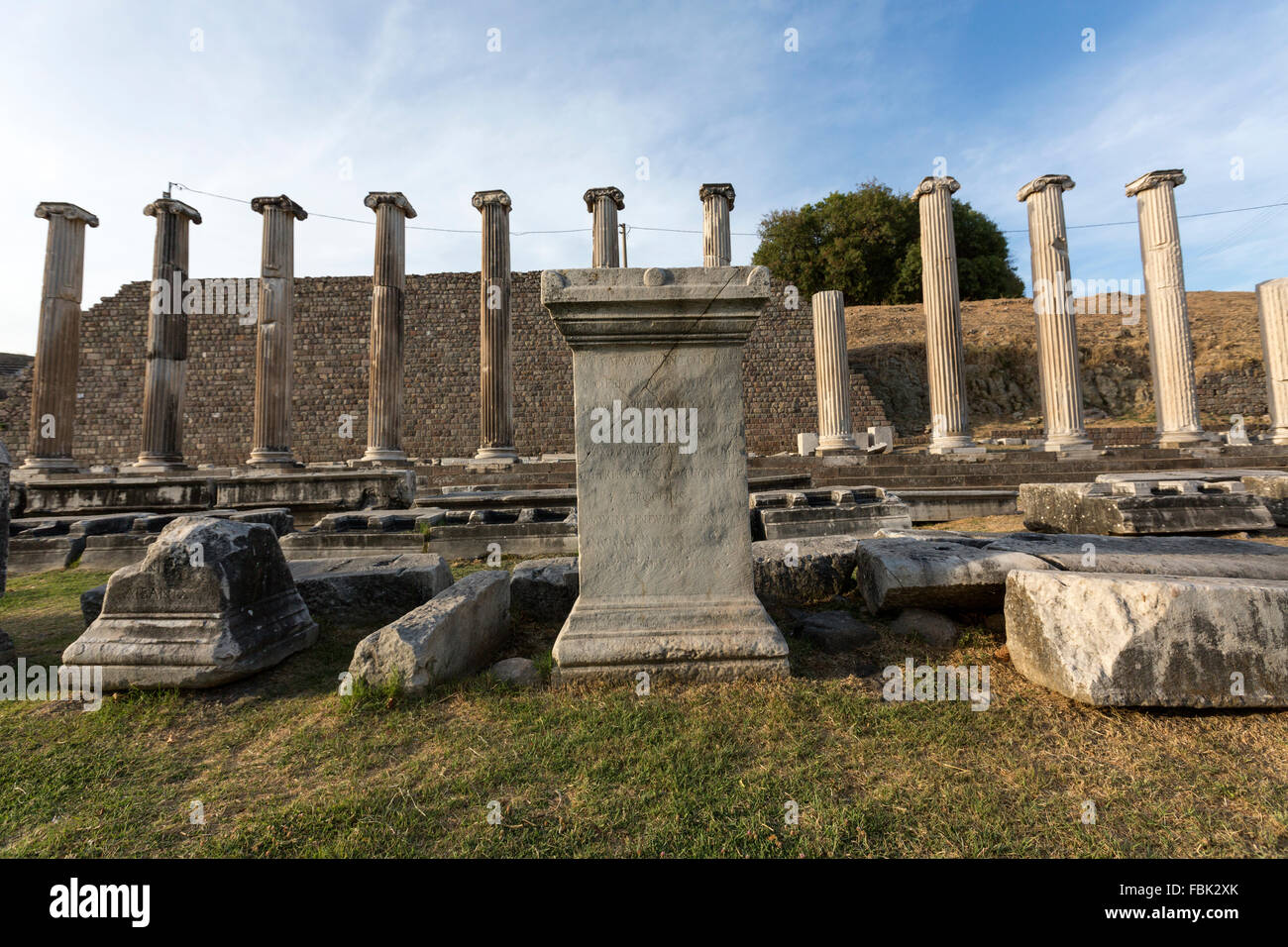 Sanctuary of asclepion asclepium pergamon hi-res stock photography and ...