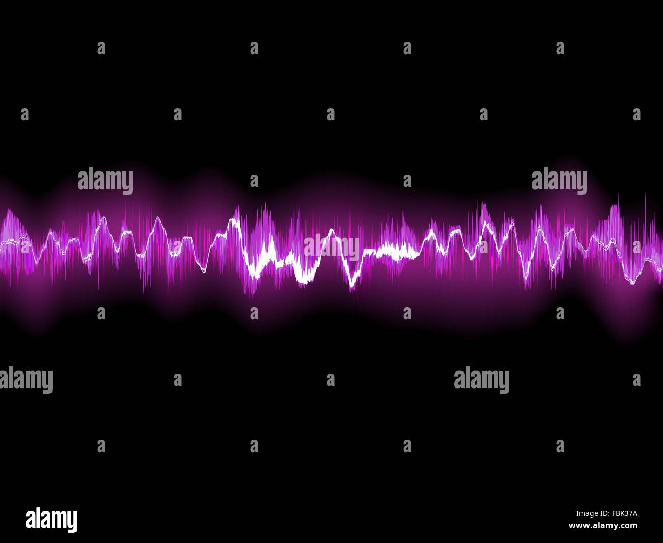 Abstract purple waveform. EPS 8 Stock Vector Image & Art - Alamy