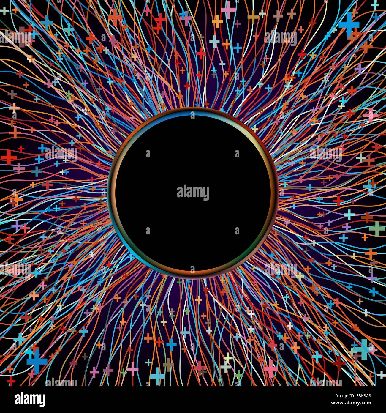 Laser beams light Stock Vector Images - Alamy