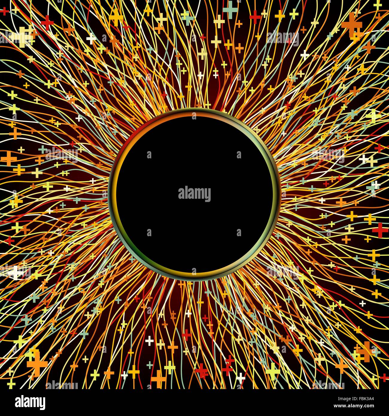 White laser beams Stock Vector Images - Alamy