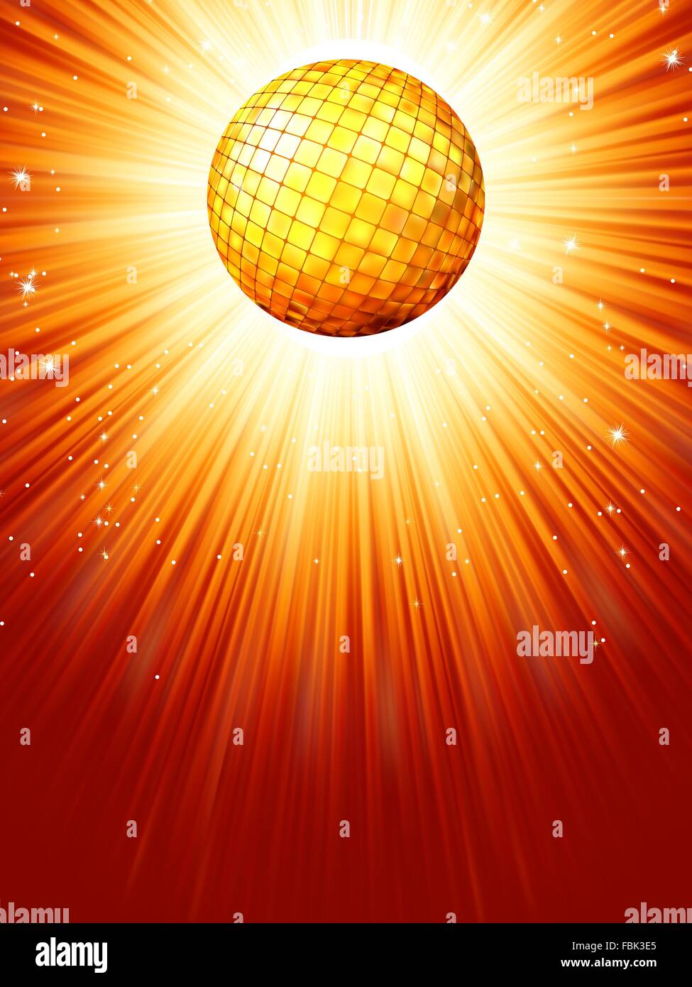 Mirrored disco ball mirror ball Stock Vector Images - Alamy