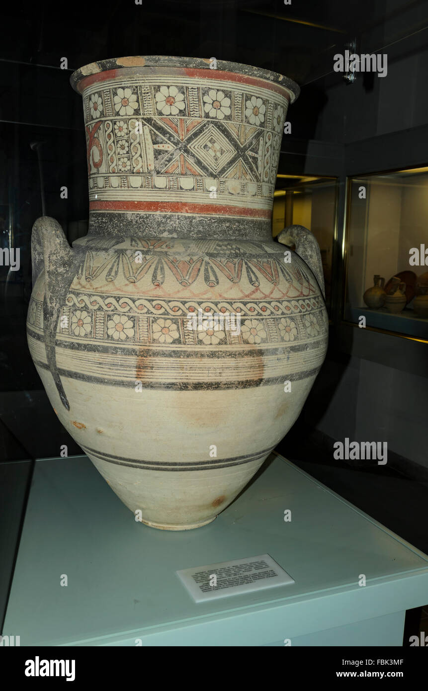 Cyprus Archaeological Museum, Nicosia Stock Photo - Alamy