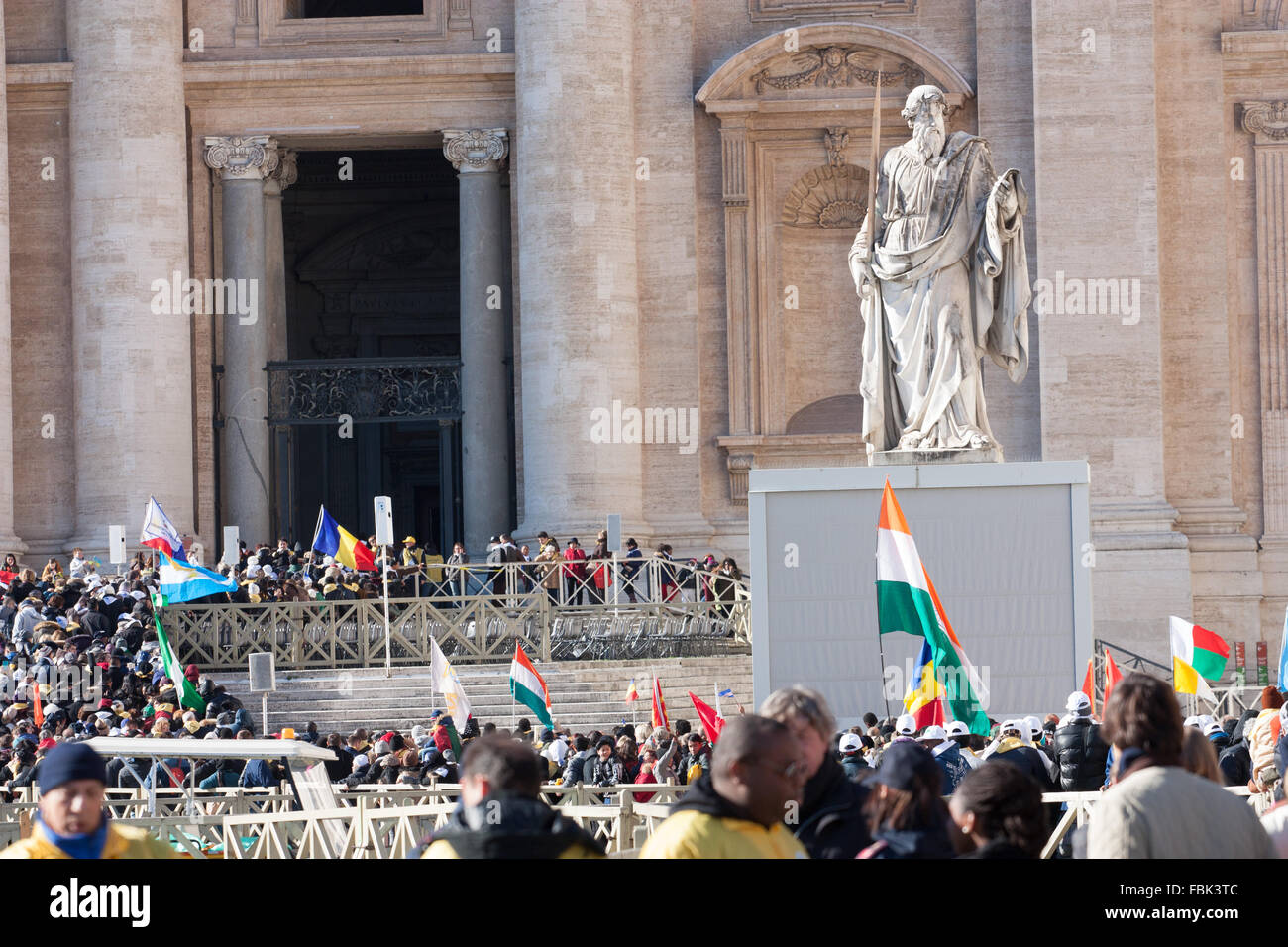 Rome, Italy. 17th Jan, 2016. Migrants waving flags and banners during ...