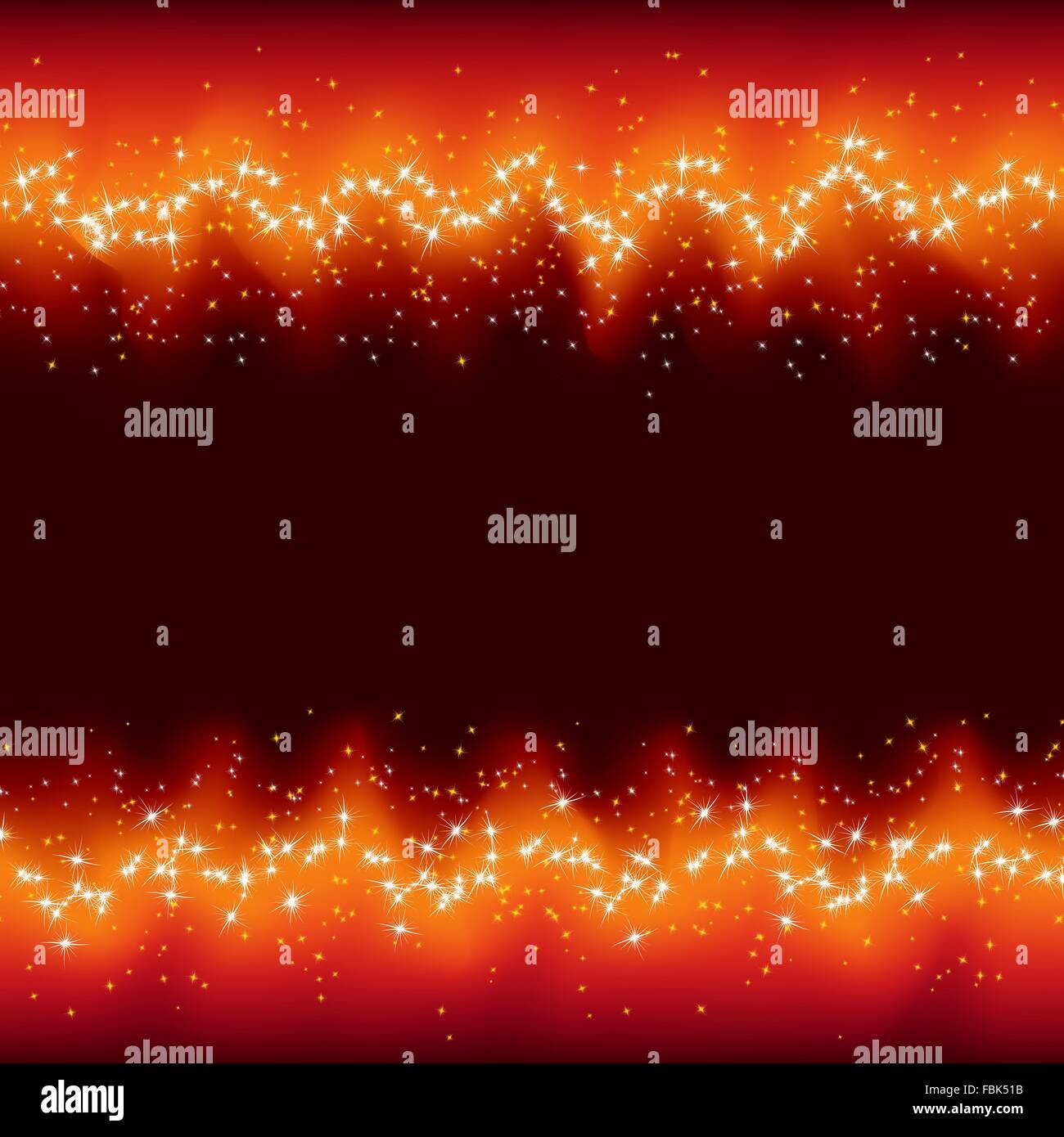 Fiery sparks pattern Stock Vector Images - Alamy