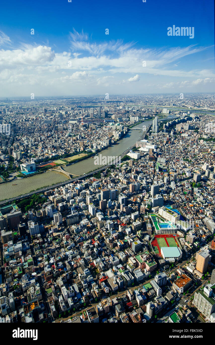 Birds eye view tokyo city hi-res stock photography and images - Alamy