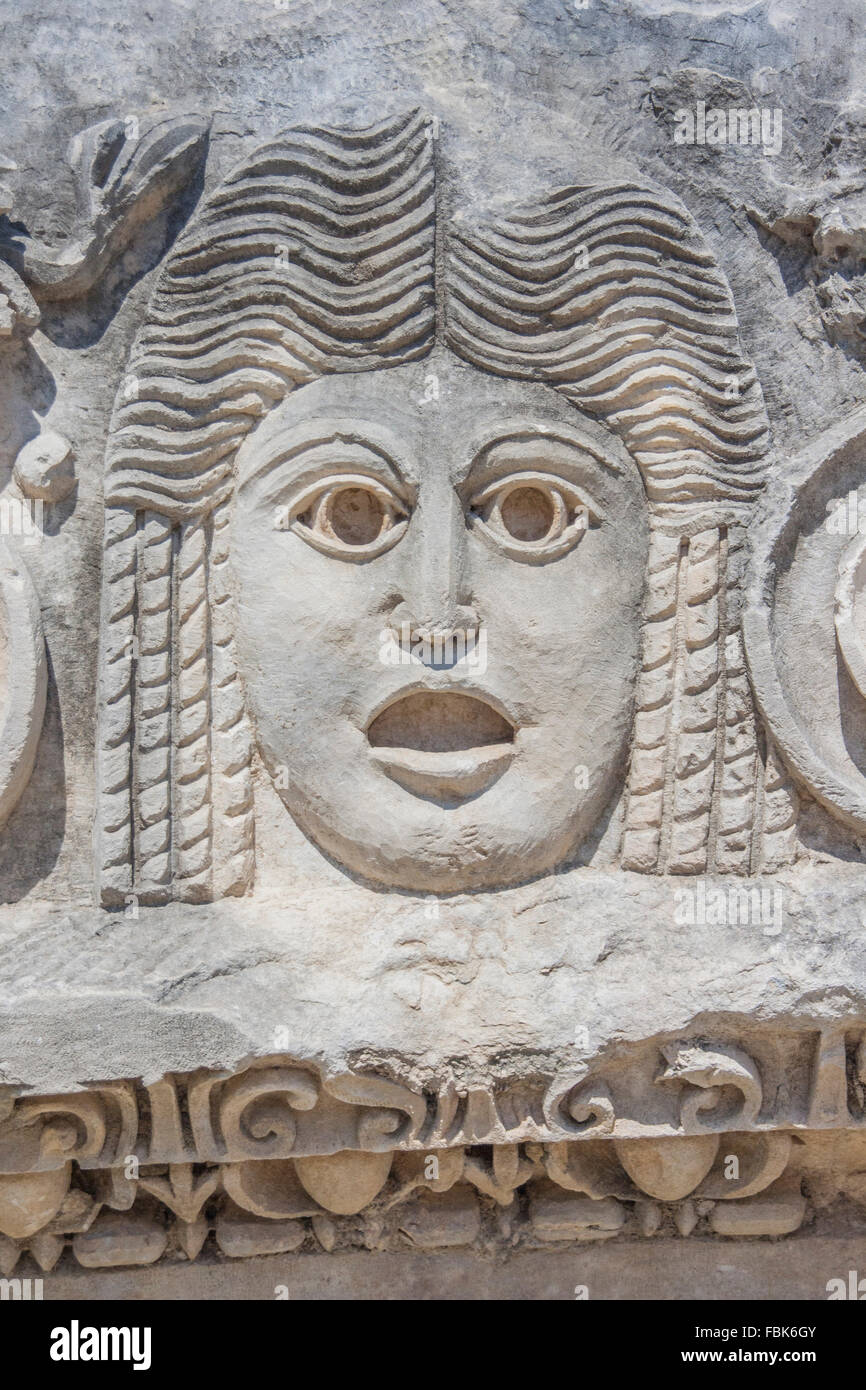 Relief sculpture freeze from the Roman theatre of Myra, Anatolia ...