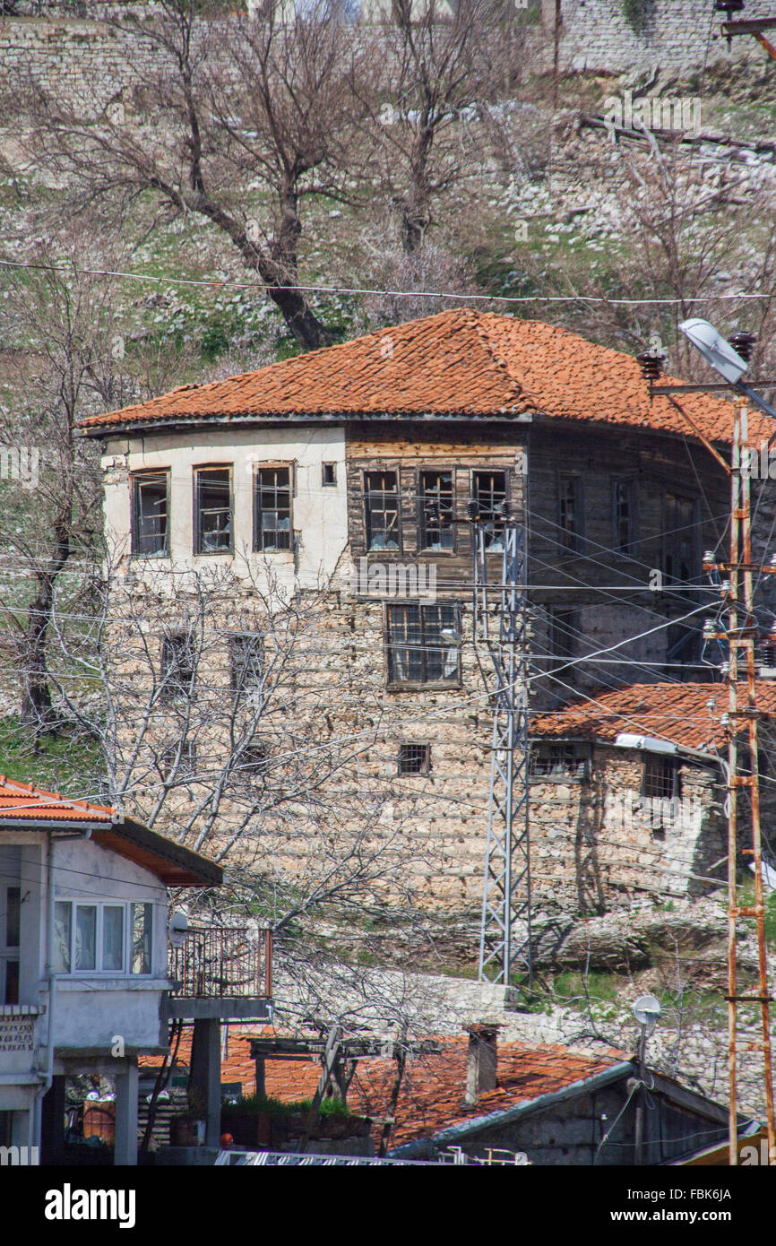 Traditional house in Ormana Village Akseki Antalya Turkey Stock Photo ...