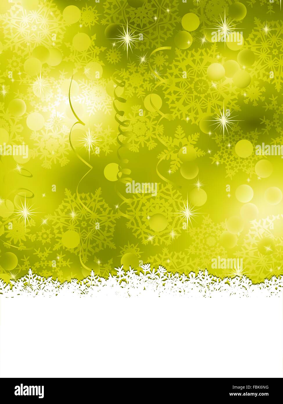 Christmas ball in pine Stock Vector Images - Alamy