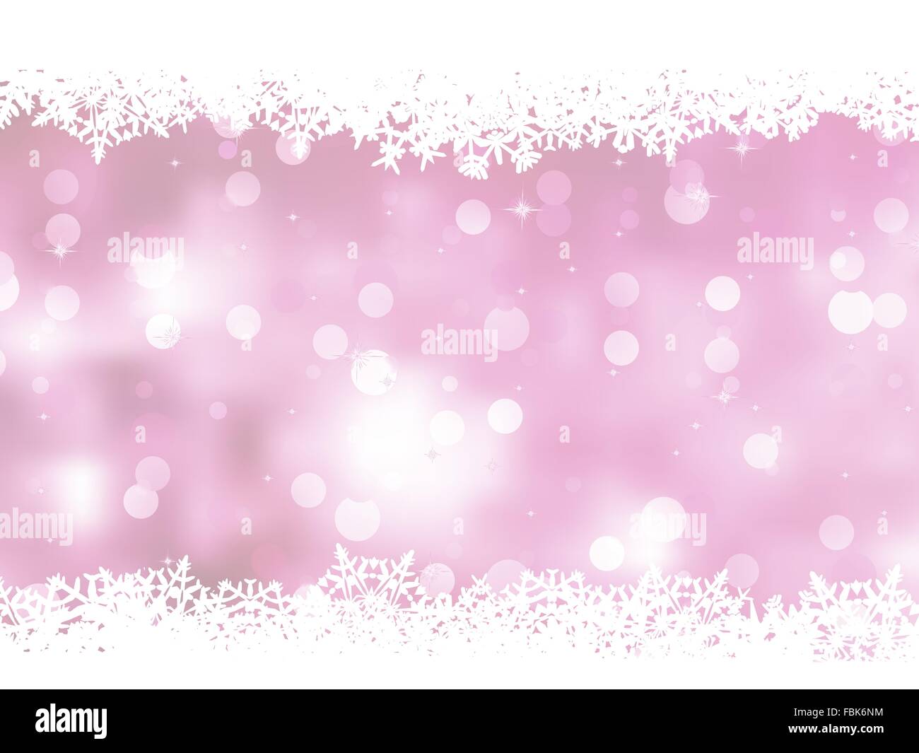 Pink background with snowflakes. EPS 8 Stock Vector Image & Art - Alamy