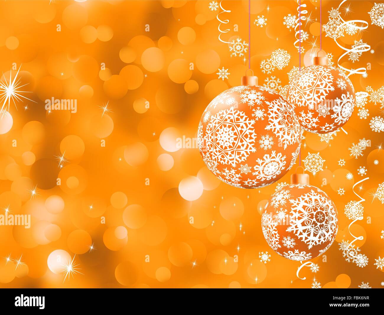 Christmas ornaments gold red Stock Vector Images - Alamy