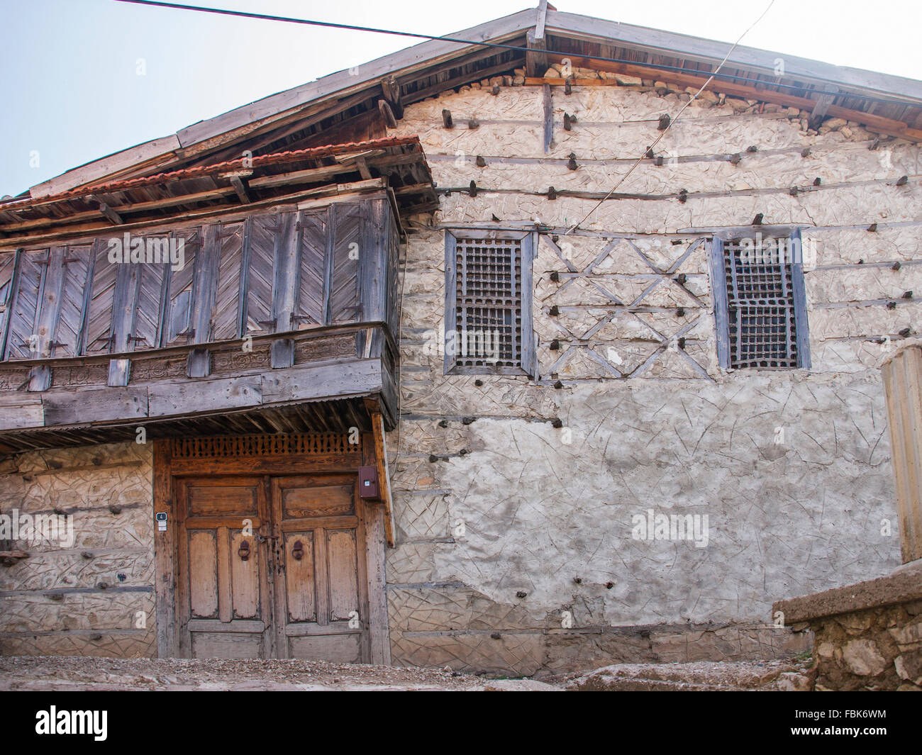 Traditional house in Ormana Village Akseki Antalya Turkey Stock Photo ...