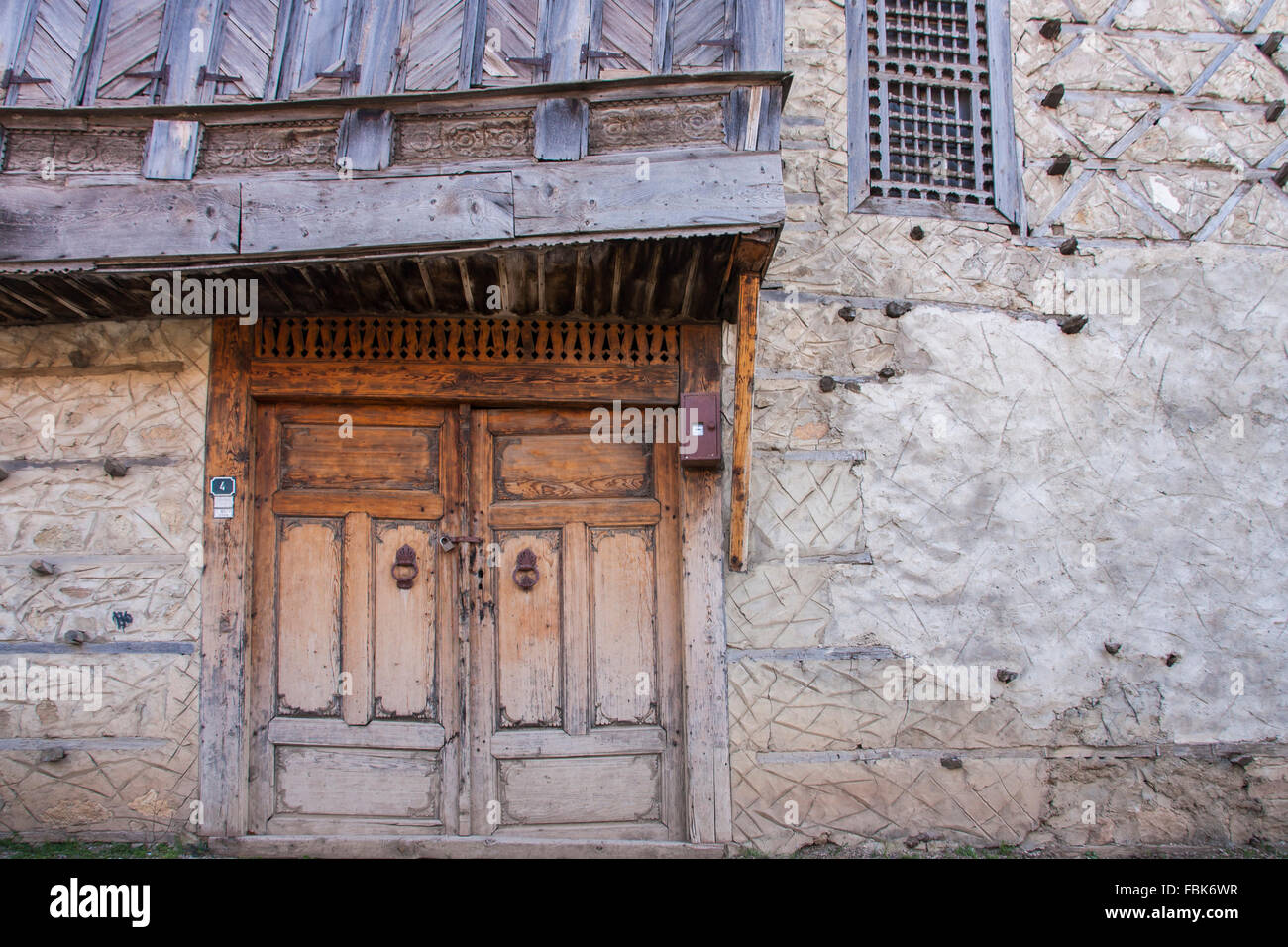 Traditional architecture ormana village akseki hi-res stock photography ...