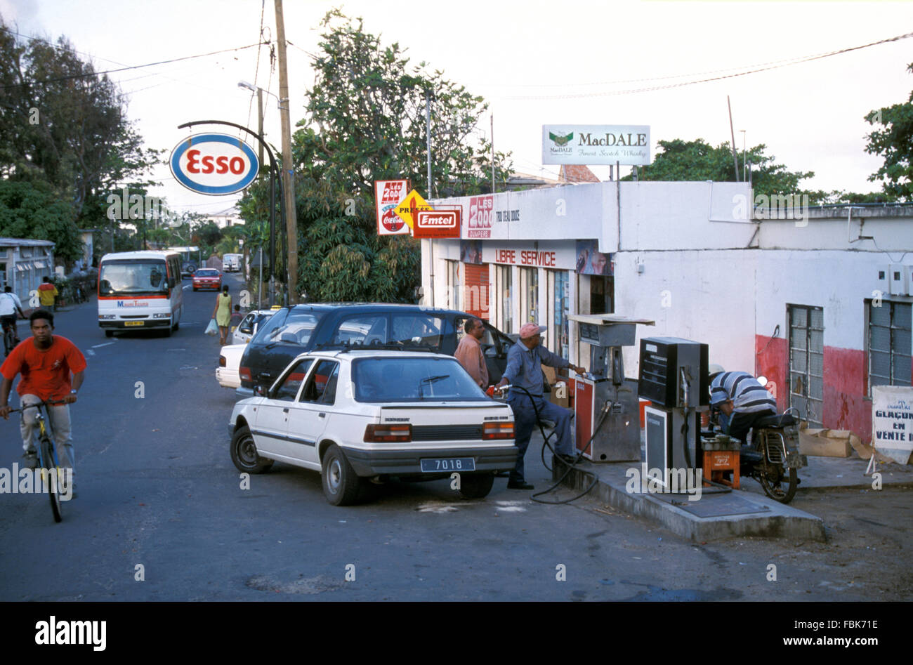 Supermarket on the island of Mauritius Stock Photo - Alamy