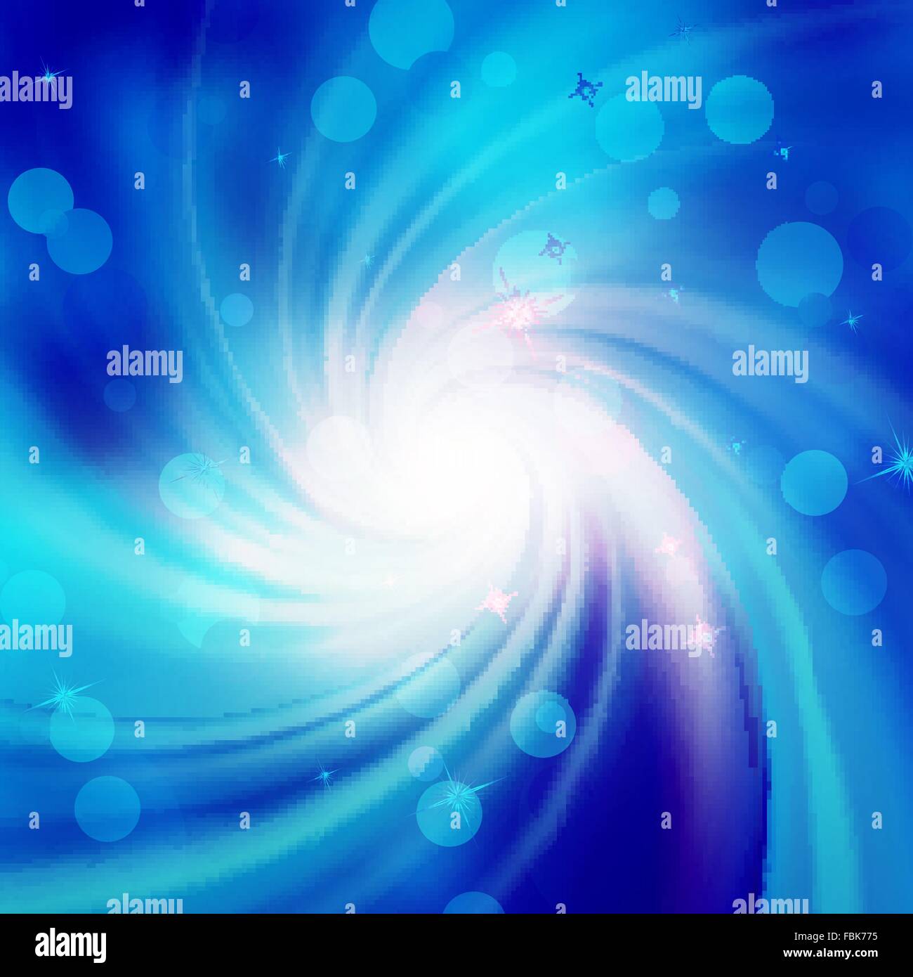 Circle light twist and bokeh background. EPS 10 Stock Vector Image ...