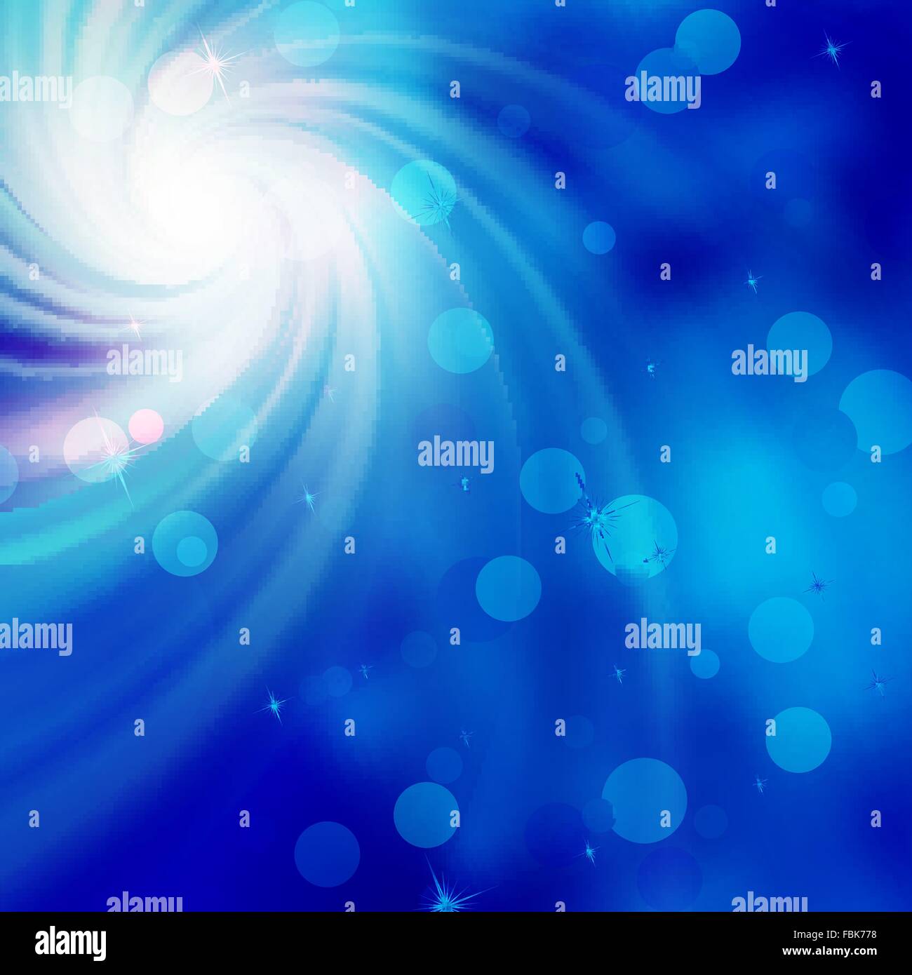 Circle light twist and bokeh background. EPS 10 Stock Vector Image ...