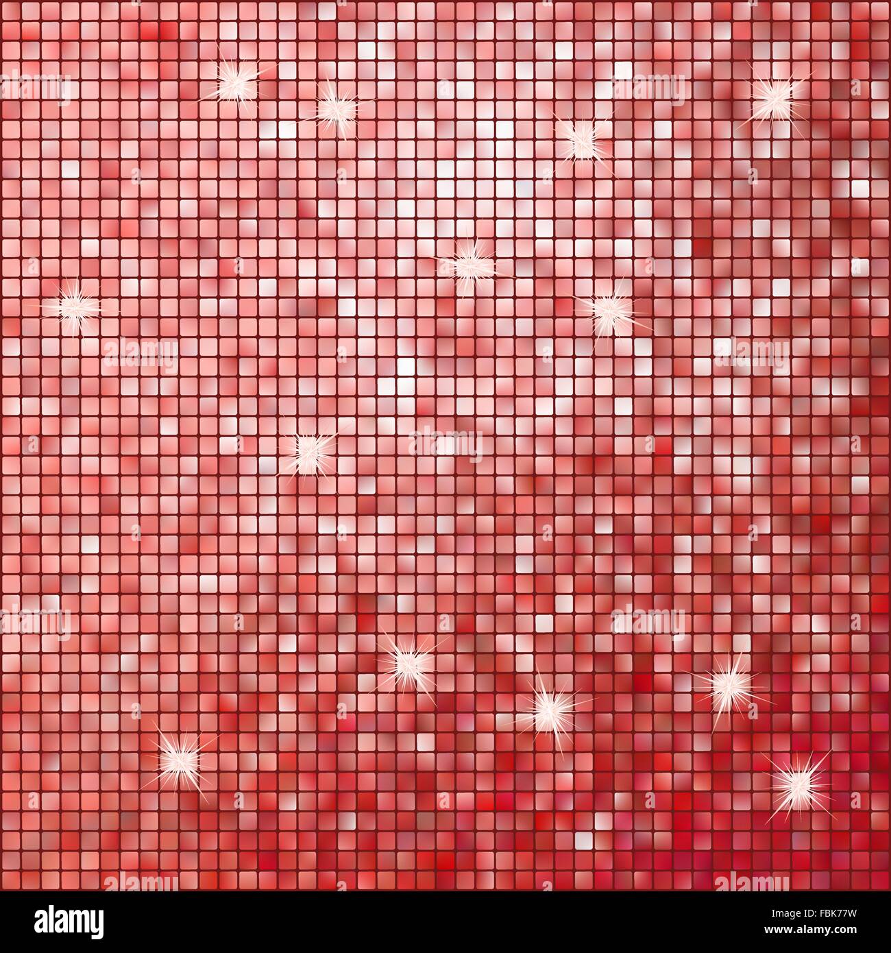 Red abstract mosaic background. EPS 10 Stock Vector Image & Art - Alamy