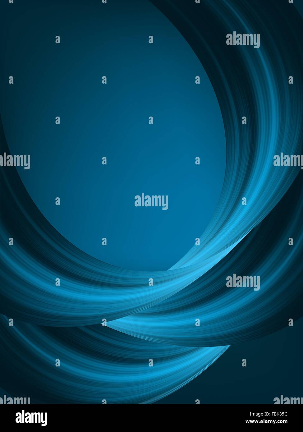 Blue light wave vector background. EPS 8 Stock Vector Image & Art - Alamy