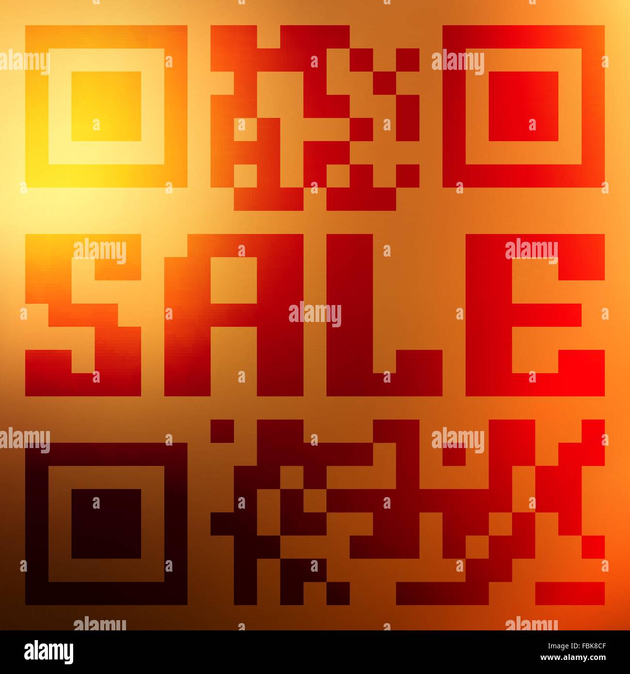 QR code for item in sale. EPS 10 Stock Vector Image & Art - Alamy