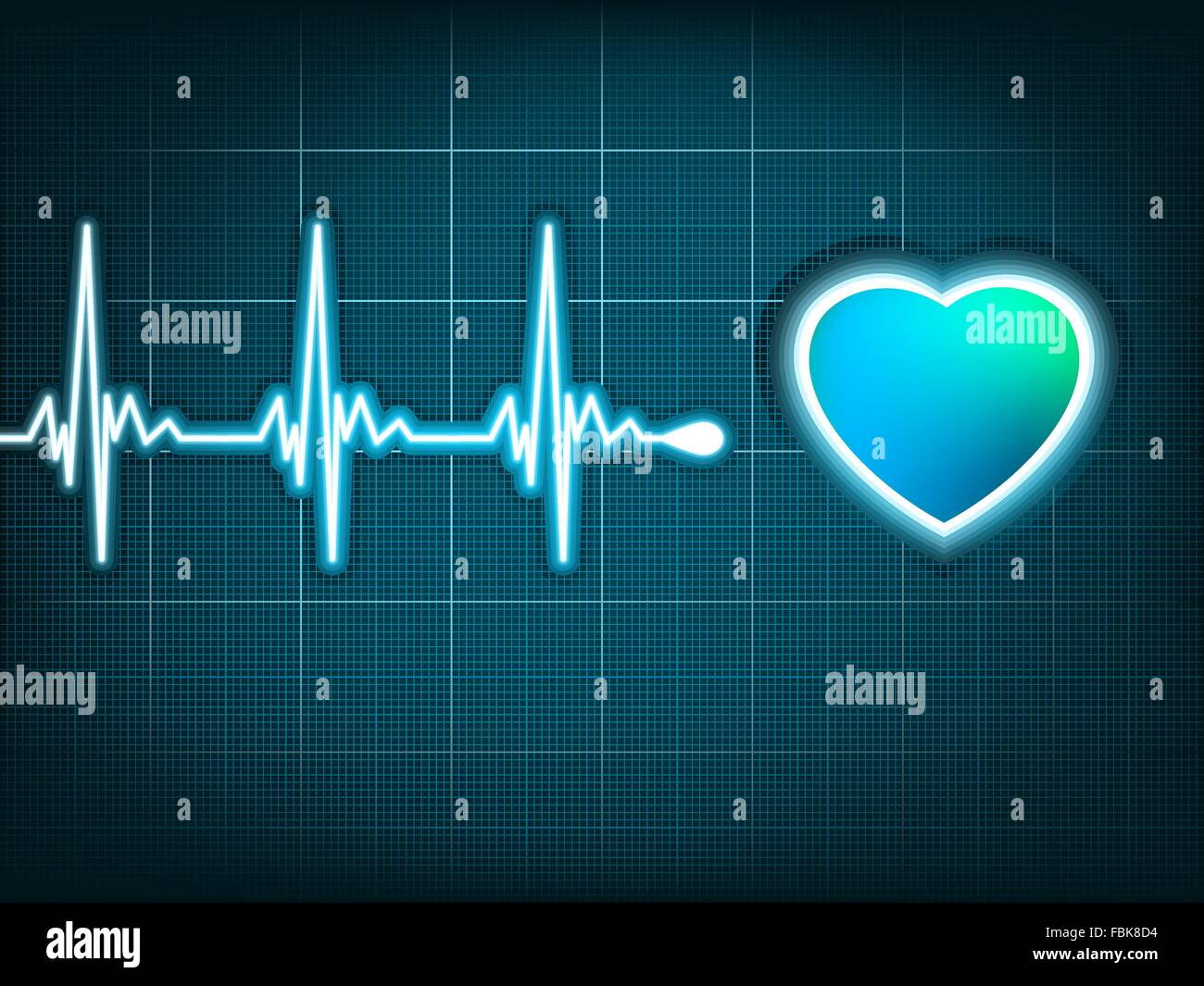 Heart attack warning Stock Vector Images - Alamy