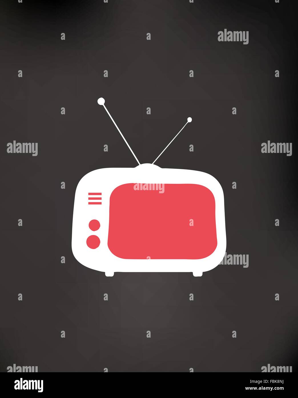 Retro TV background Stock Vector Image & Art - Alamy