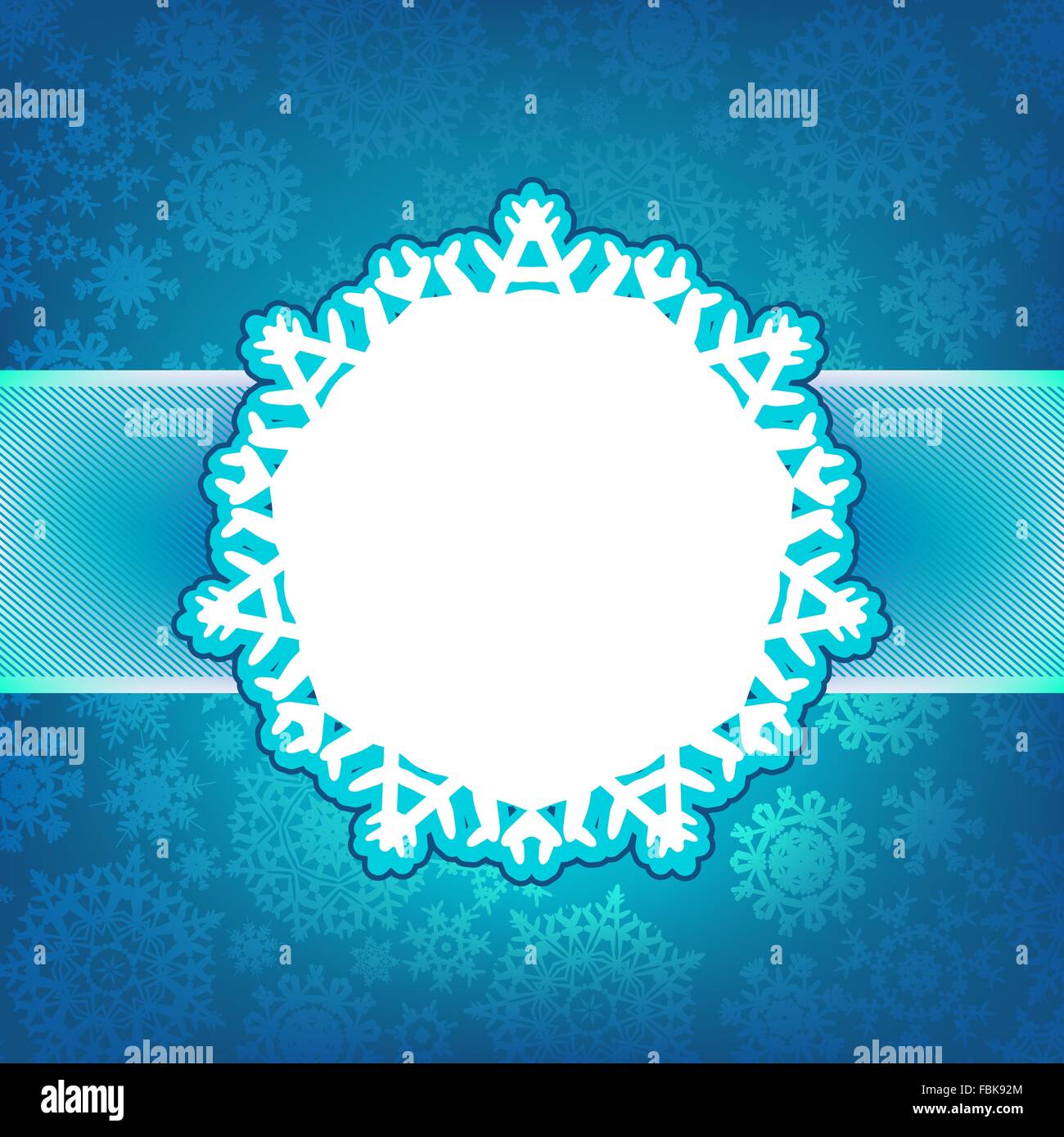 Blue christmas card with glitter light. EPS 8 Stock Vector Image & Art ...