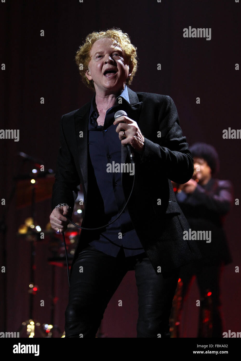 Mick Hucknell performing with Simply Red at the O2 Arena Featuring ...