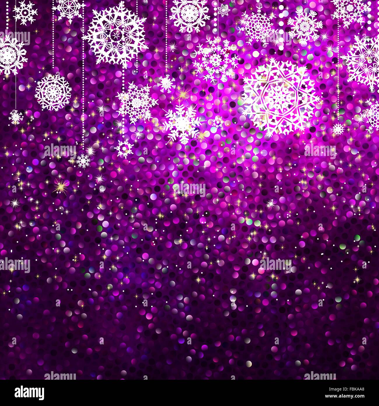 Purple christmas background, illustration. EPS 8 Stock Vector Image ...