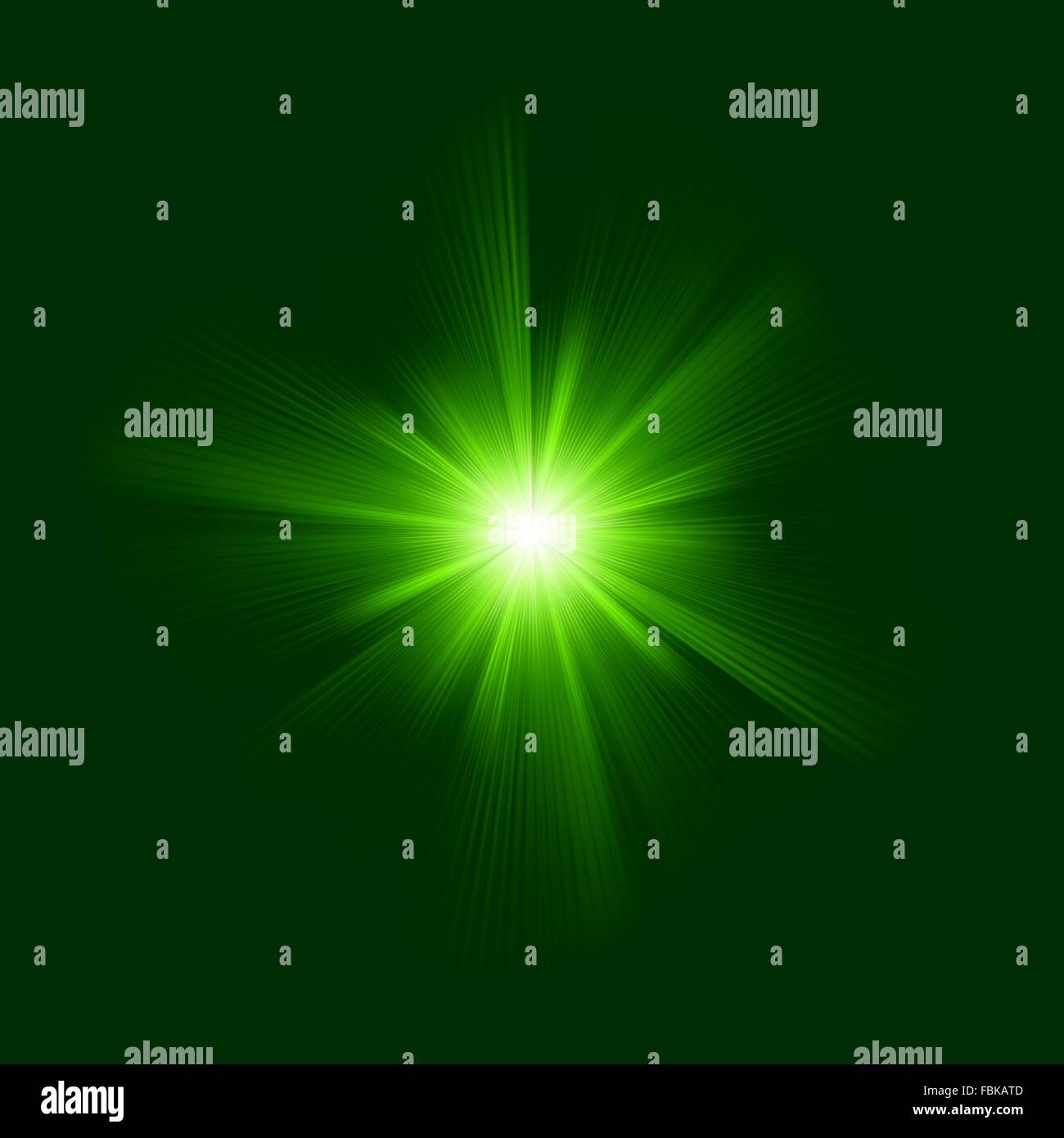 Green color design with a burst. EPS 8 Stock Vector Image & Art - Alamy