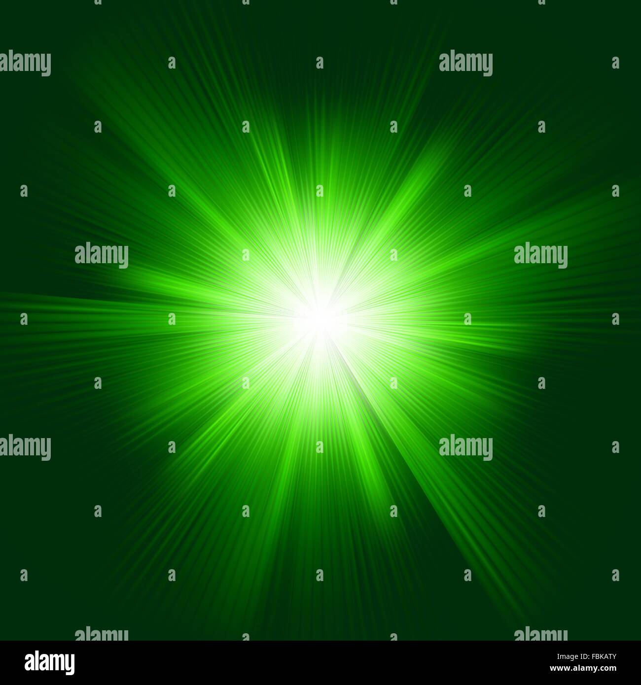 Green color design with a burst. EPS 8 Stock Vector Image & Art - Alamy